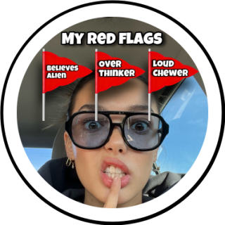 red flag | Search Snapchat Creators, Filters and Lenses
